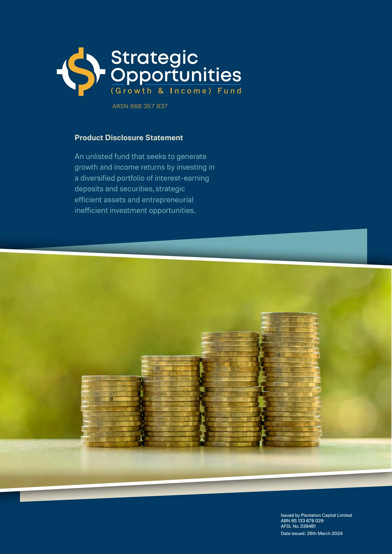 Product Disclosure Statement